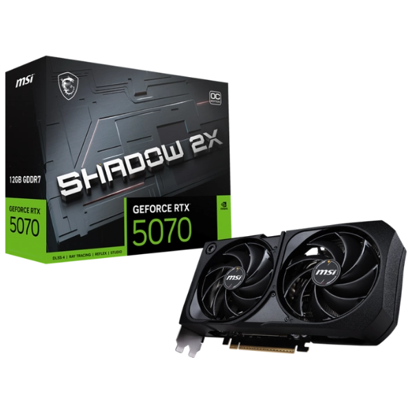 MSI RTX 5070 12G SHADOW 2X OC GRAPHICS CARD