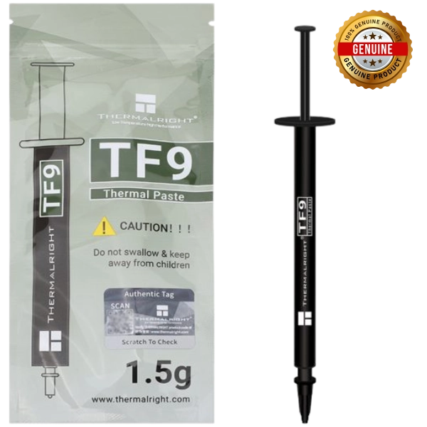 THERMALRIGHT THERMAL PASTE TF9 1.5G, 14W/MK GENUINE PRODUCT